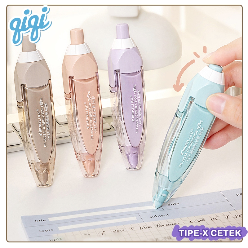 Jual Tip ex kertas aesthetic/tip ex aesthetic/Correction Tape/tip ex ...