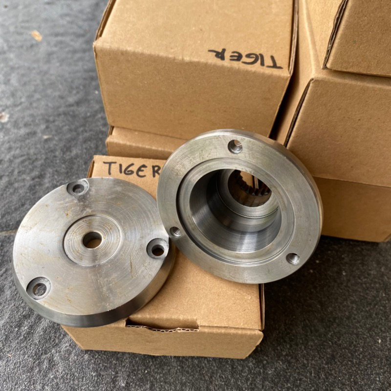Jual rotor besi tiger cnc bagus rotor oli pom besi megapro gl tiger plus tutup | Shopee Indonesia