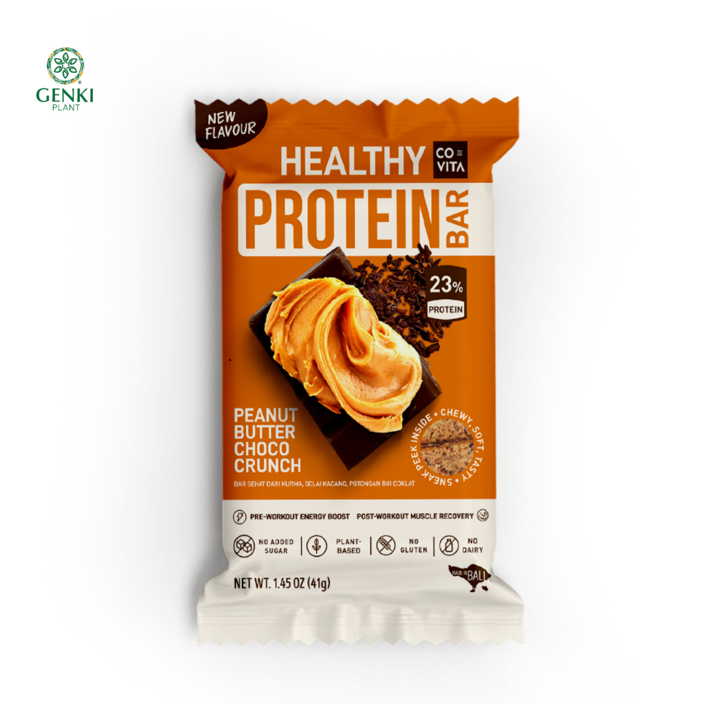 Jual Covita Healthy Protein Bar Peanut Butter Choco Crunch - 40 g ...