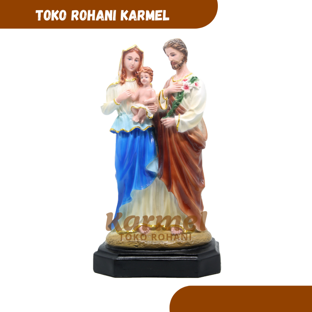 Jual PATUNG KELUARGA KUDUS GENDONG 30 CM / PATUNG KATOLIK / PATUNG ...
