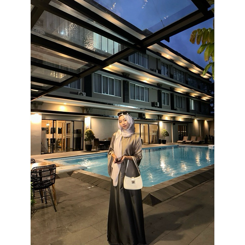 Jual JASTIP Chafia dress/ chafia abaya/chafia gradasi/dress lebaran ...