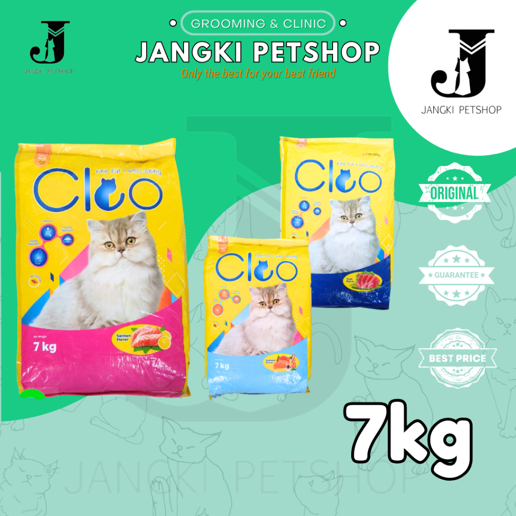 Jual CLEO CAT FOOD 7KG cleo tuna seafood tuna EKSPEDISI | Shopee Indonesia