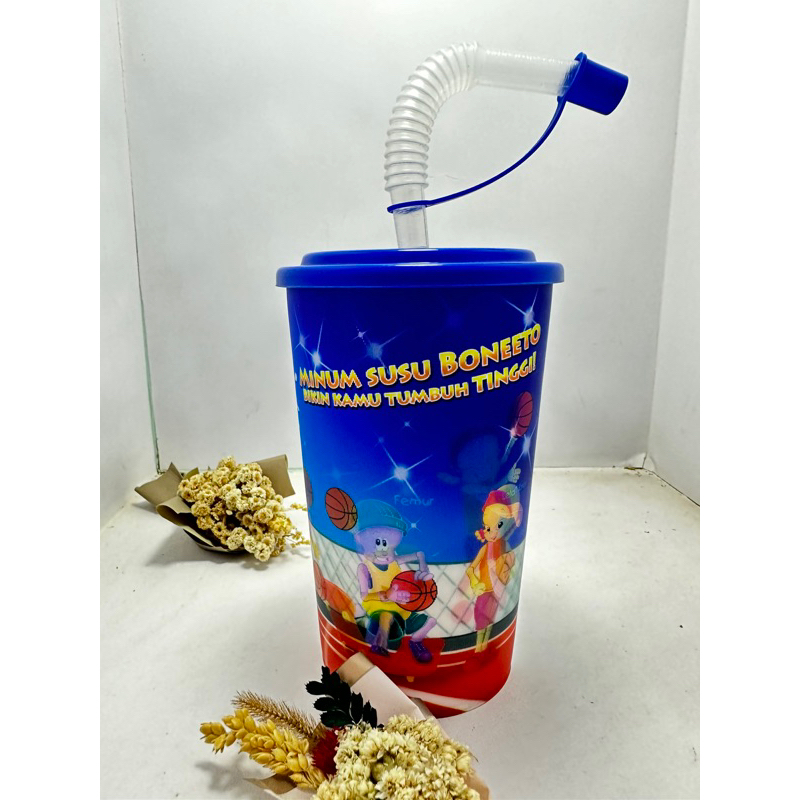 Jual Gelas susu anak karakter 3D 3 dimensi gelas susu boneto gelas susu ...