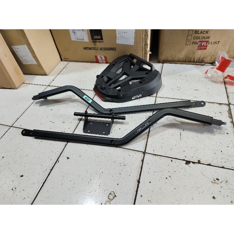Jual Bracket Box Yamaha XSR 155 Bracket Givi SRX Yamaha XSR 155 Include ...