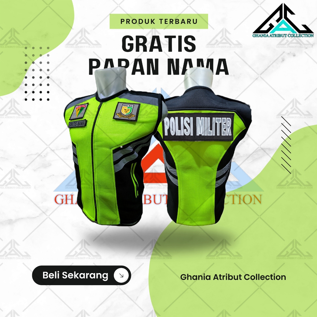 Jual ROMPI PM Pomad Iga Hitam Double Mesh Safety Dobel Mess Bahan Tebal ...