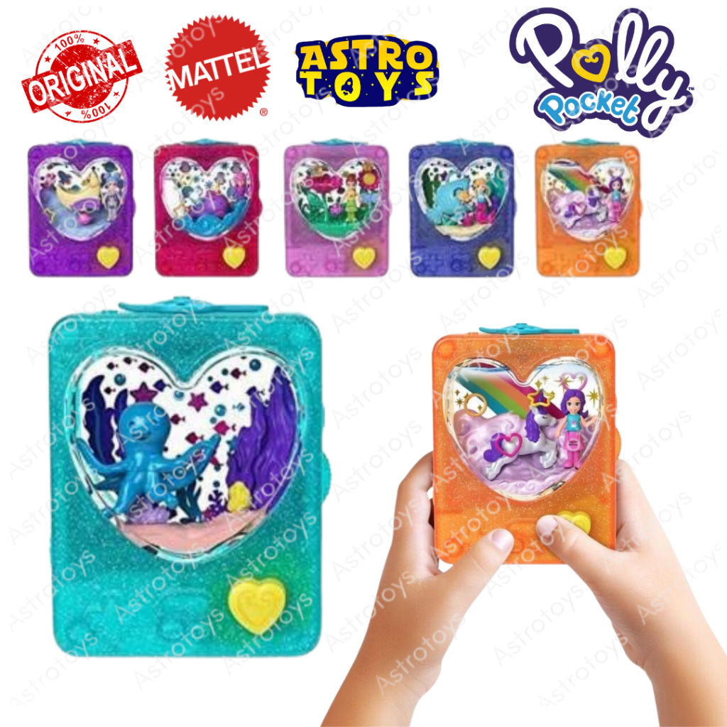 Jual Polly Pocket Tiny Games Water Filled Mattel - Permainan Anak Games ...