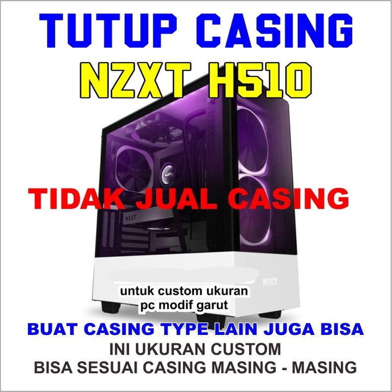 Jual SIDE PANEL NZXT H510 HANYA TUTUP SAJA | Shopee Indonesia