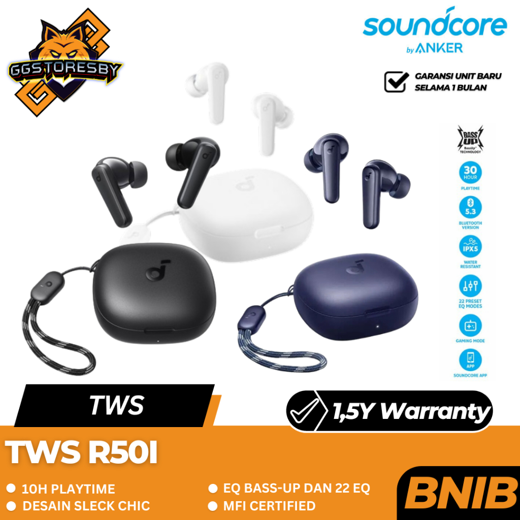 Jual True Wireless Earbuds Anker Soundcore R50i - A3949 | Shopee Indonesia