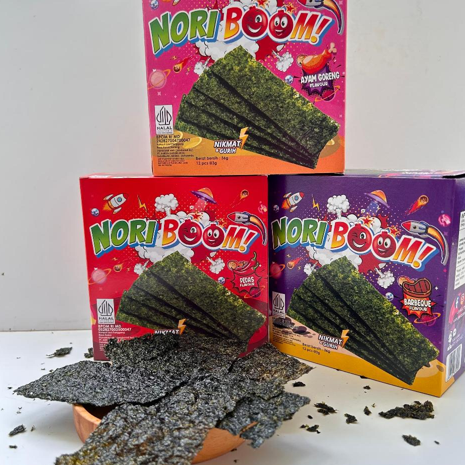 Jual NORIBOOM NORI RUMPUT LAUT KARTON | Shopee Indonesia