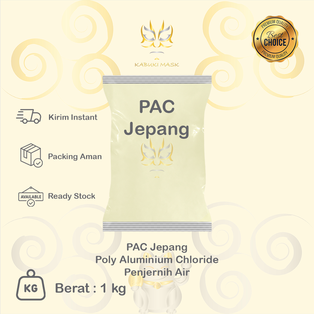 Jual PAC Jepang 1 Kg/ Poly Aluminium Chloride 1 Kg/ Penjernih Air 1 Kg ...