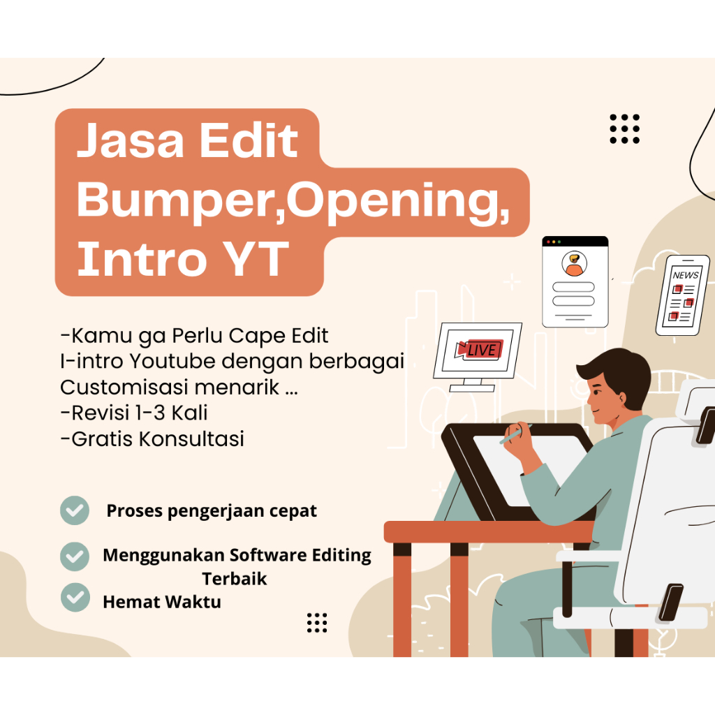 Jual Jasa Edit Video - Opening/Bumper in Out/Intro Video menarik untuk konten Videomu - JasaEdit ...