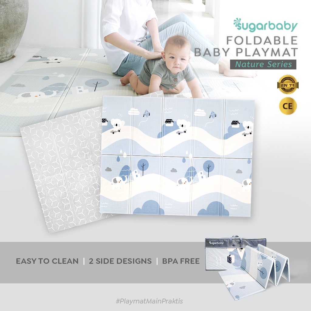 Jual Karpet Lipat Karpet Sugarbaby foldable baby playmat Sugar baby ...
