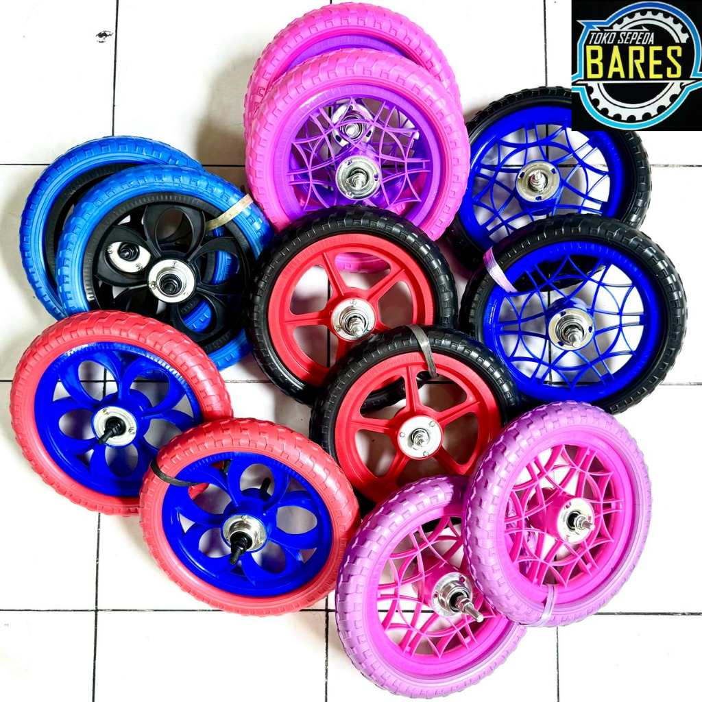 Jual Roda Velg Ban Mati EVA Sepeda BMX / Mini Anak 12 Atlantis AT-PJ ...