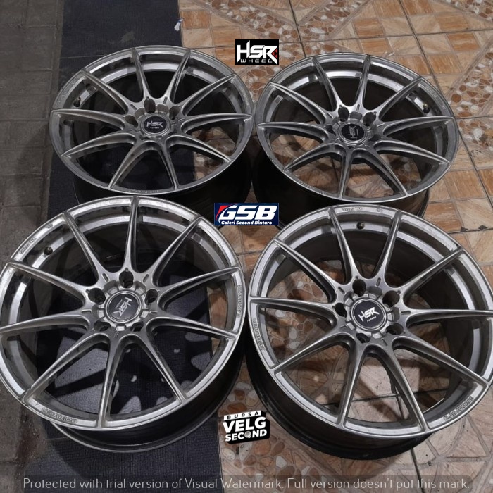 Jual VELG TOBELO(HSR) R18 X8 5X114 ET45 HB UNTUK MOBIL HRV,X-PANDER ...