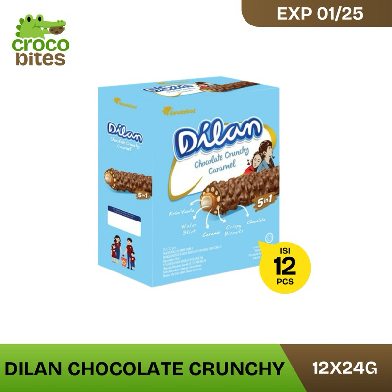Jual Dilan Chocolate Crunchy Caramel | Shopee Indonesia