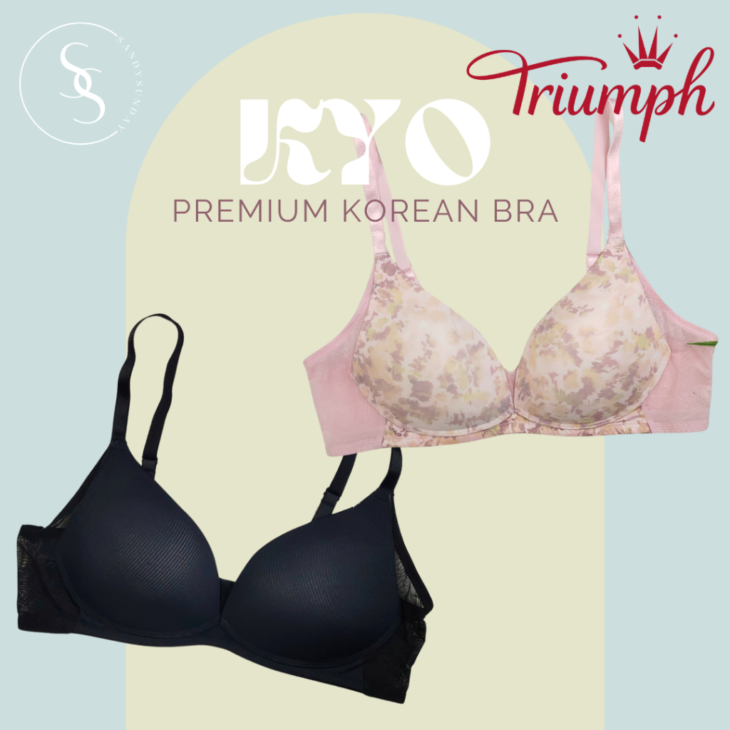 Jual BH Bra Korea | Bra Full Cup Tanpa Kawat | Bra Import | Beha ...