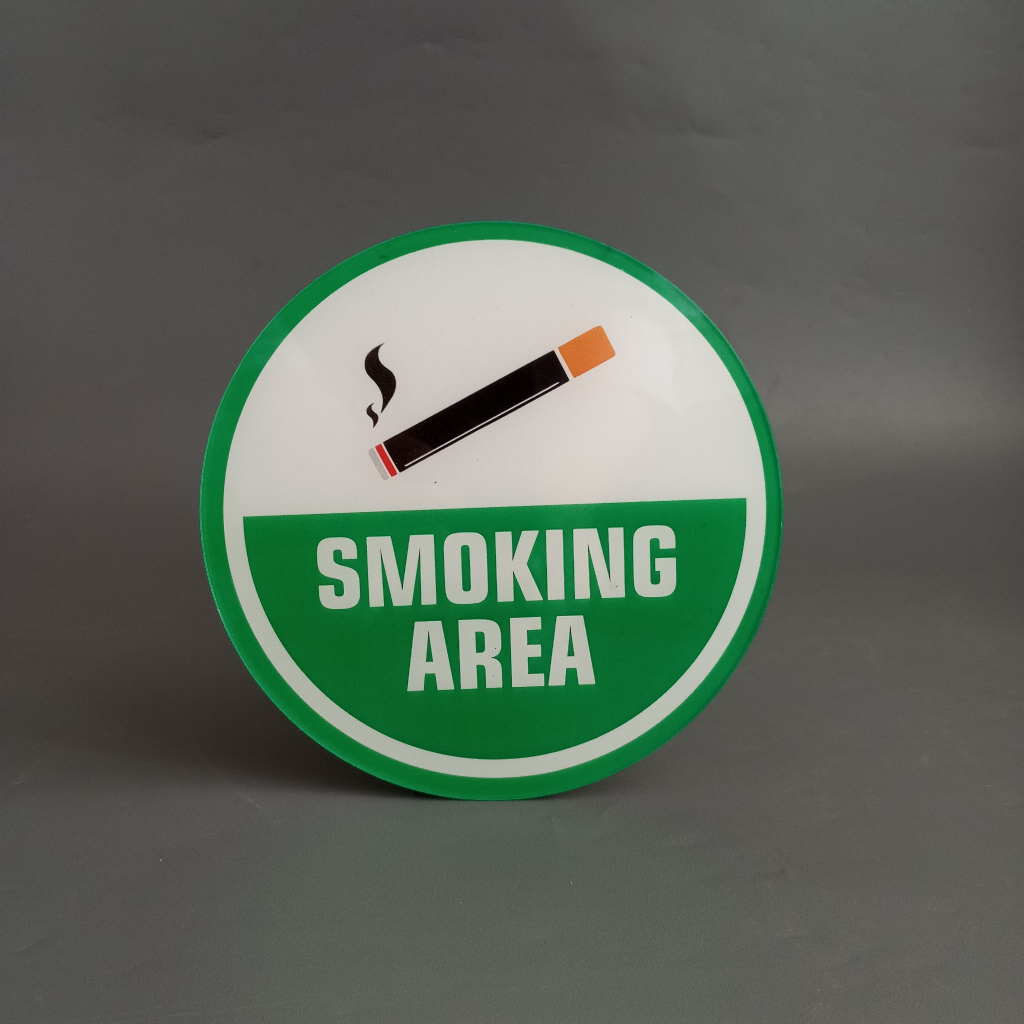 Jual Akrilik Smoking Area/ Akrilik No Smoking Area/ Akrilik Area ...