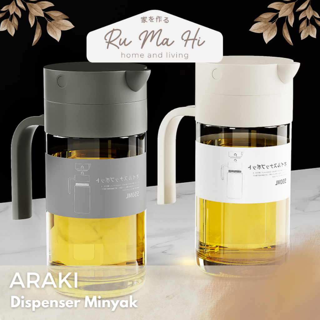 Jual RUMAHI -ARAKI Botol Tuang Kecap Minimalis Dispenser Tuang Wijen ...