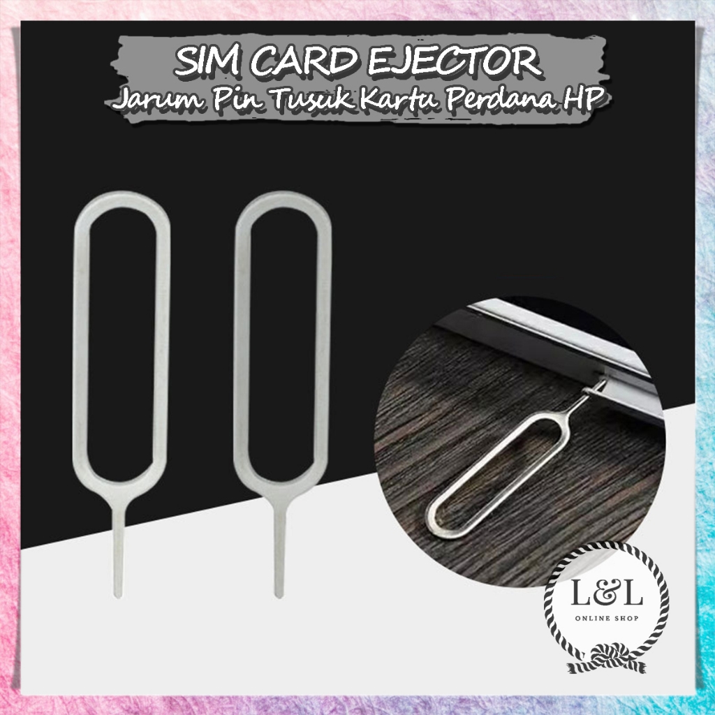 Jual Jarum Tusuk SIM CARD Universal Sim Ejector Jarum Pin Tusuk Pembuka ...