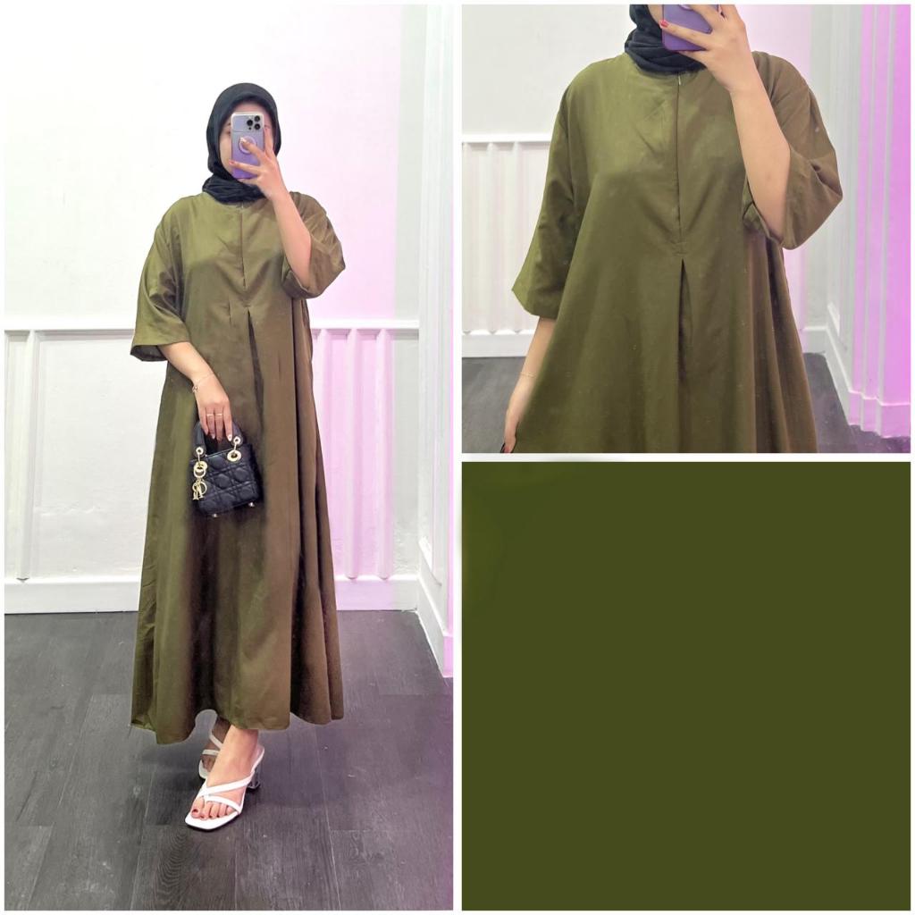 Jual RD FASHION - DASTER WANITA MOTIF KEKINIAN TANGAN 7/8 / Dress ...