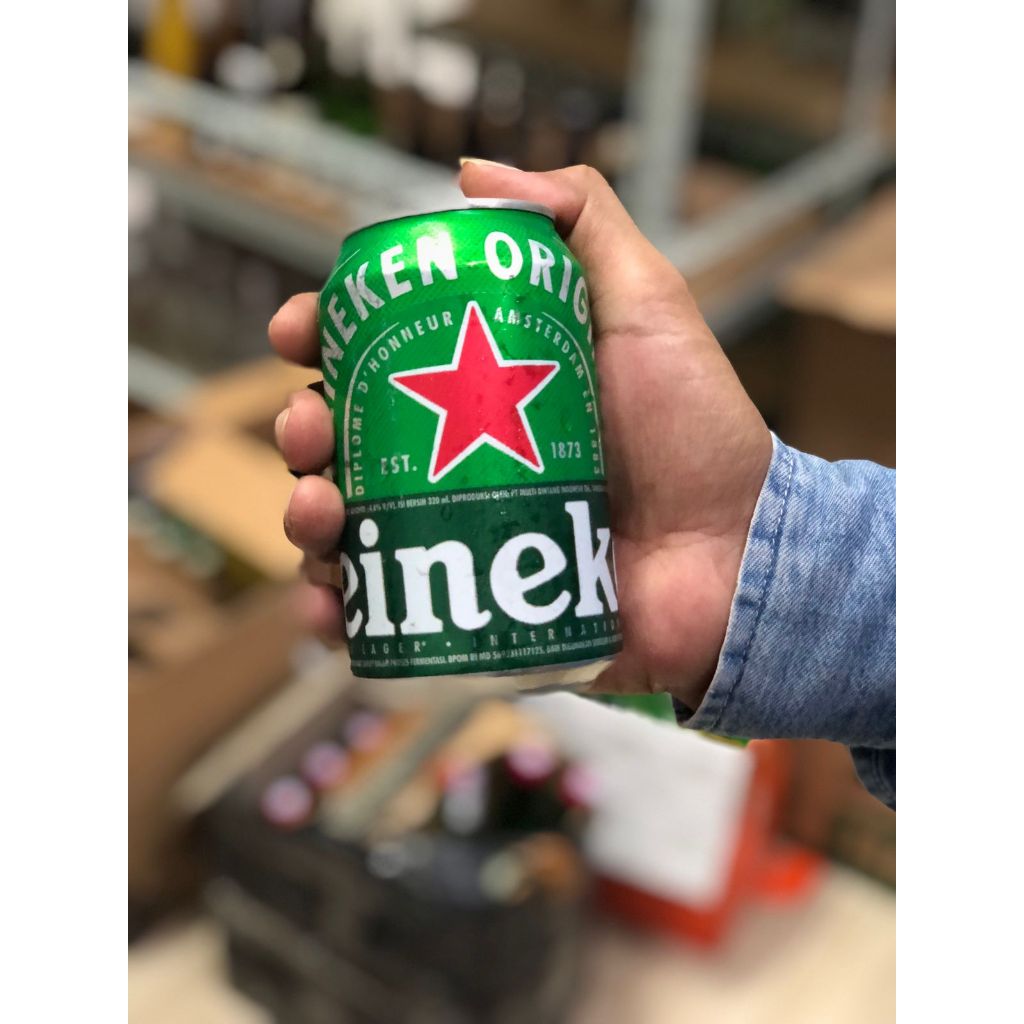 Jual Minuman Bersoda Heineken Can Kaleng Kecil 4,5% 320ml Isotonic ...
