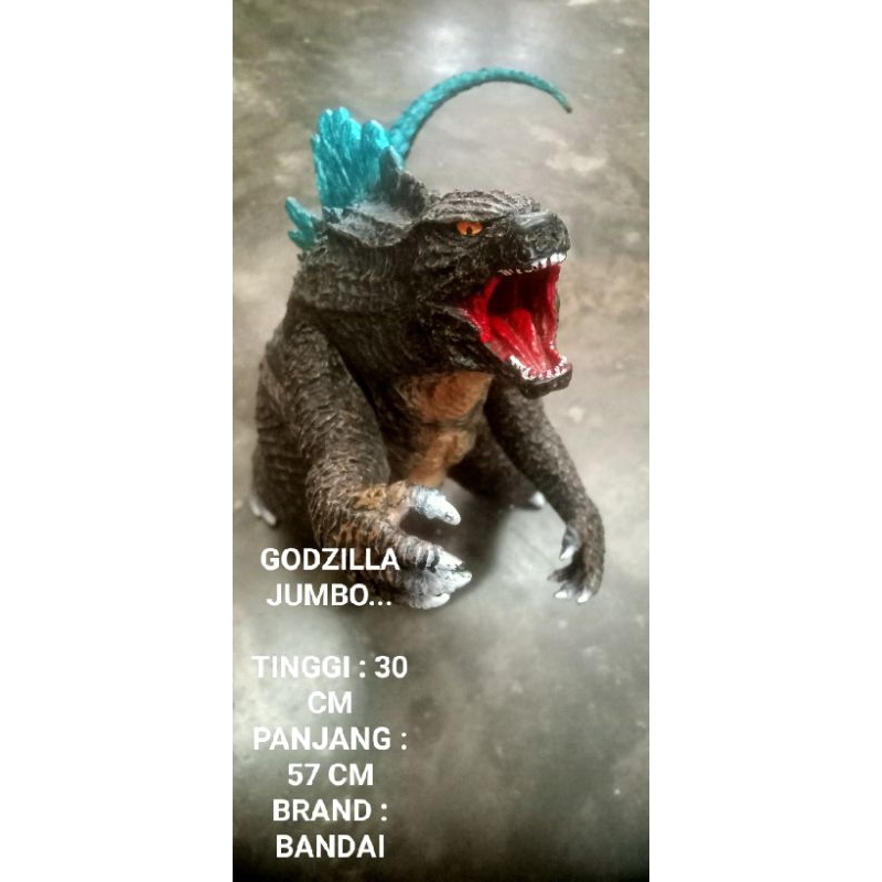 Jual MAINAN BEKAS GOJIRAH/ GODZILLA PRELOVED BANDAI / KAIJU BANDAI ...