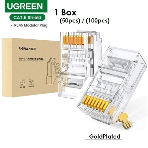 Jual Ugreen Konektor RJ45 Ethernet LAN Crystal Network Modular ...