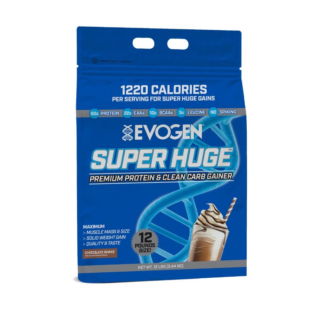 Jual EVOGEN SUPER HUGE PROTEIN CLEAN CARB GAINER 12LB | Shopee Indonesia