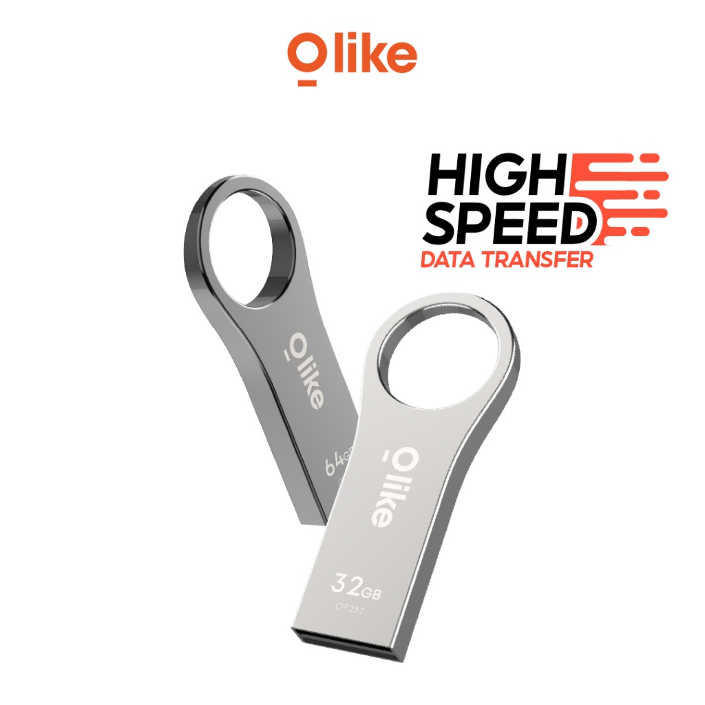 Jual OLIKE FLASHDISK FULL METAL HIGH SPEED MEMORY 16 32 64 128GB USB 2. ...