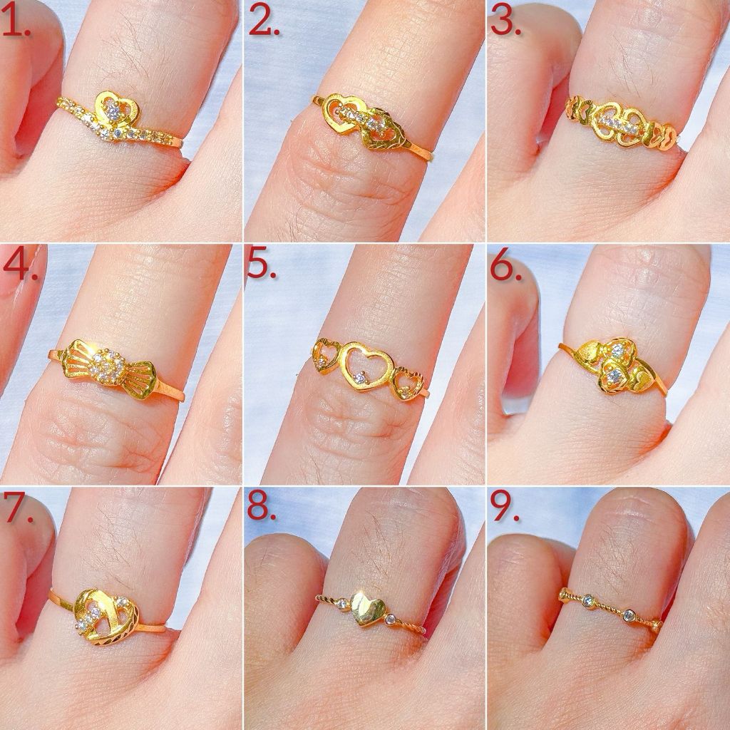 Jual Cincin aesthetic anak dan dewasa emas asli kadar 700 70 16k love v ... Jual Cincin aesthetic anak dan dewasa emas asli kadar 700 70 16k love v ...