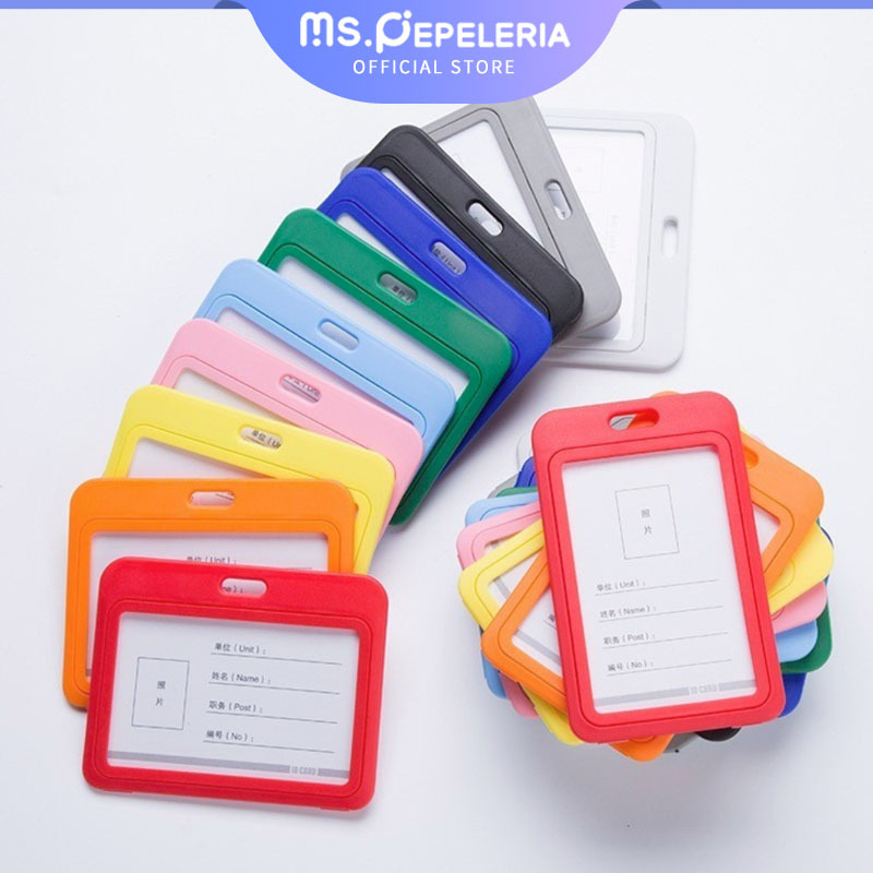 Jual Name Tag ID Card Holder/Tempat Kartu Kerja /Kartu Tempat Kartu ...