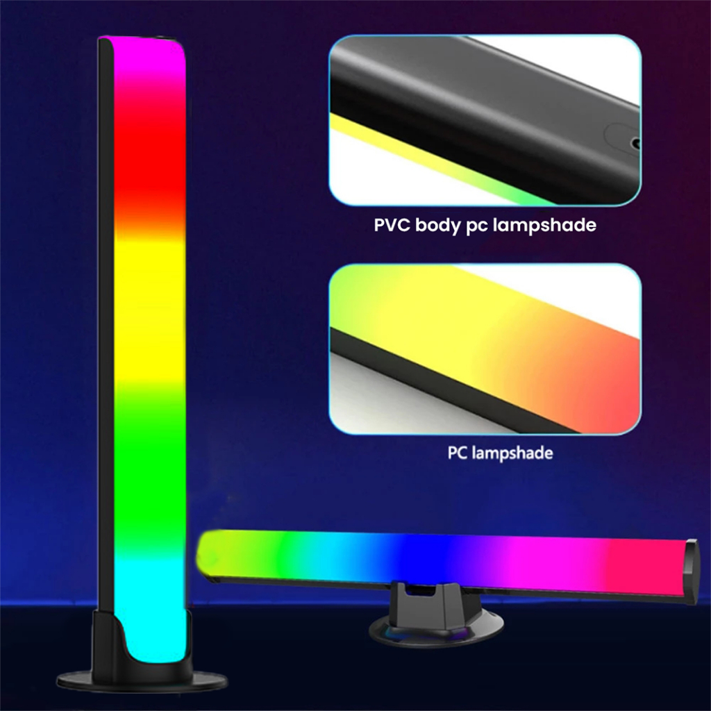 Jual Lampu RGB LED Bar Strip Light Gaming Full Color Baterai Cas AH087 ...