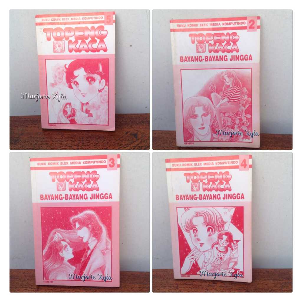 Jual Komik Cabutan TOPENG KACA BAYANG-BAYANG JINGGA BIDADARI MERAH ...