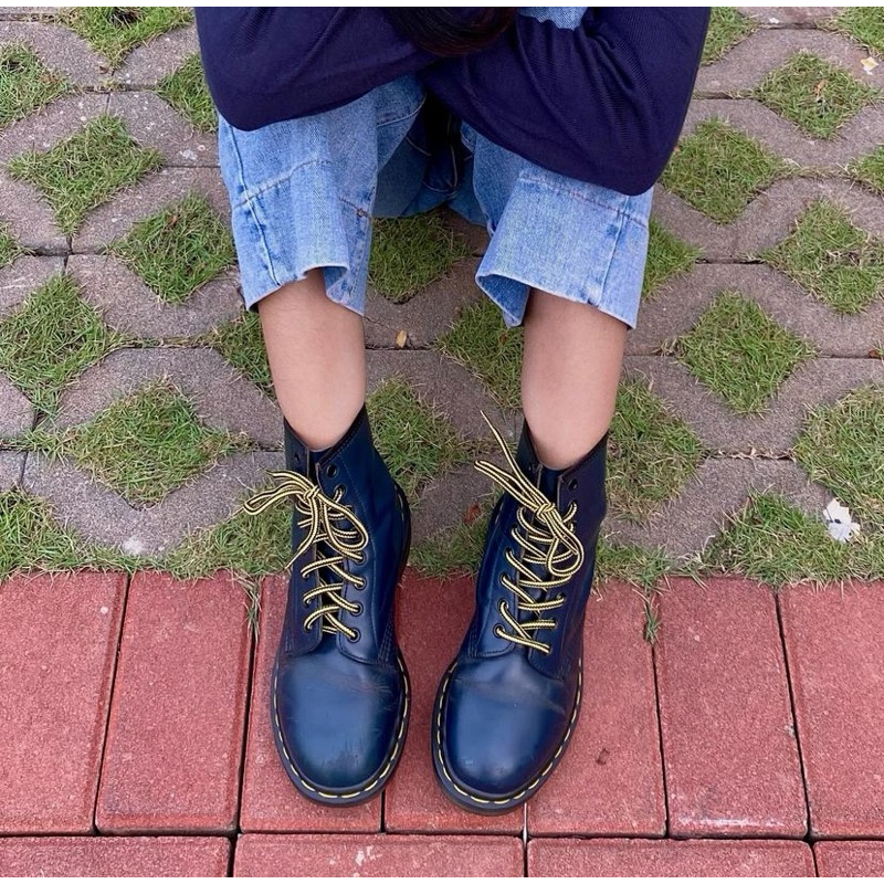 Jual docmart 1460 navy smooth | Shopee Indonesia