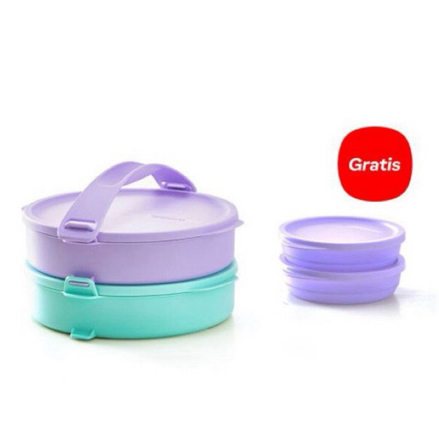 Jual Click To Go Round TUPPERWARE | Shopee Indonesia