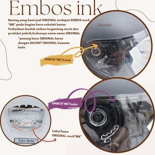 Jual helm INK Half face INK centro 100% original INK | Shopee Indonesia