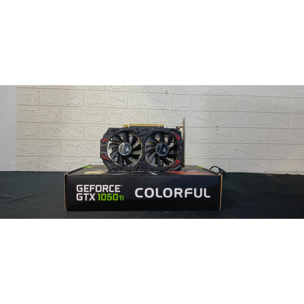 Jual VGA CARD Colorful NVIDIA GTX 1050Ti 4GB DDR5 TESTED FULSET ...