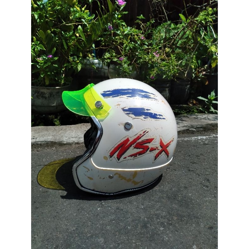 Jual helm nsx jadul/helm honda nsx | Shopee Indonesia