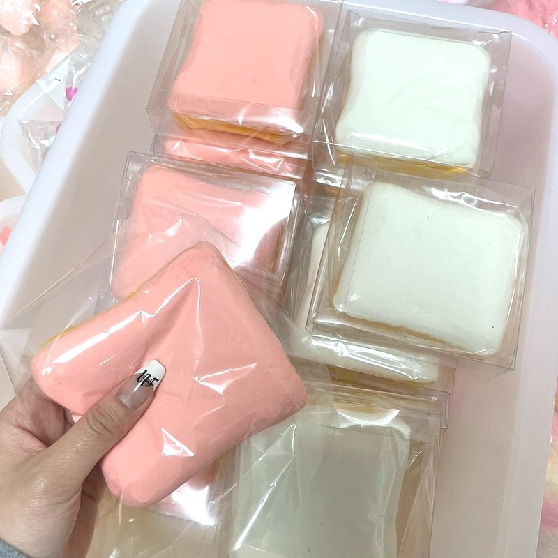 Jual Squishy Toast Mini Mousse Toast Sticky Super Soft Slow Rising Good ...