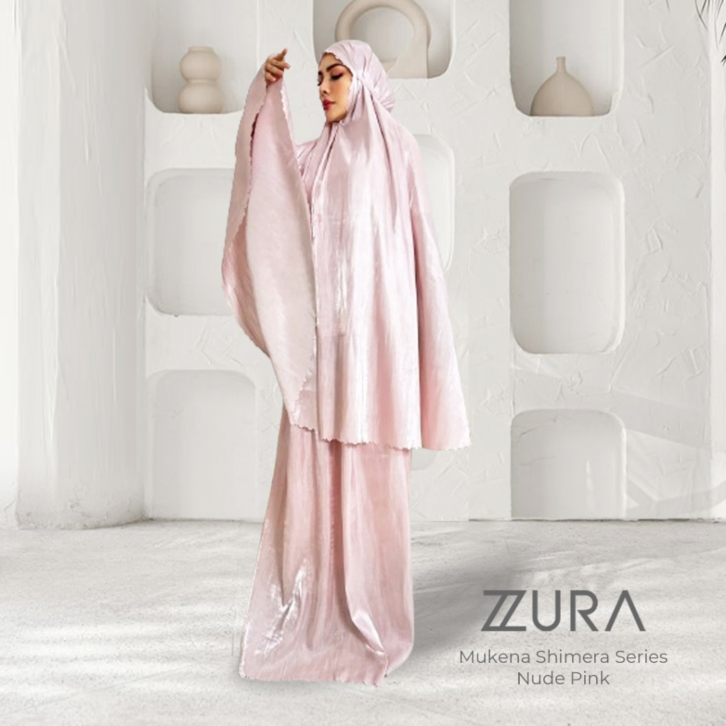 Jual Mukena Dewasa Zzura Mukena Shimera series Premium mewah | Shopee ...