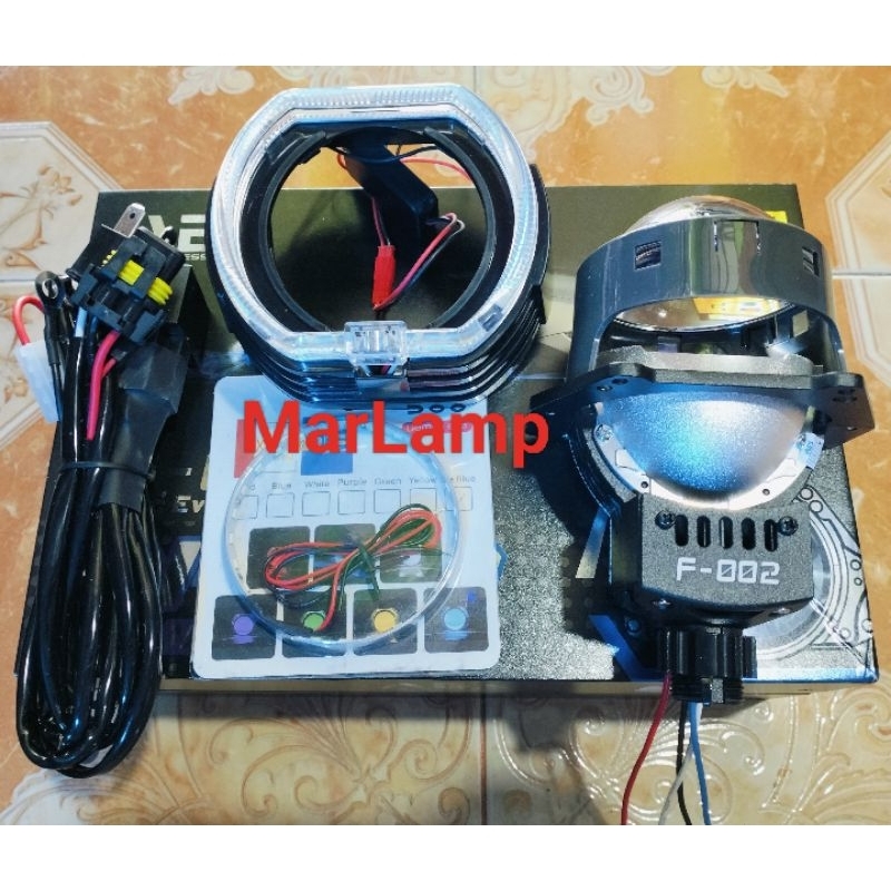 Jual Paket BiLED AES F002 F2 3inch 65Watt 1sett | Shopee Indonesia