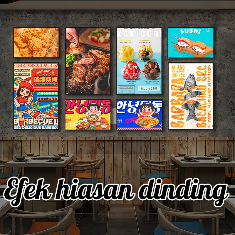 Jual slim light box Kotak lampu pemesanan konter Kecerahan sudut dapat disesuaikan / lampu menu ...