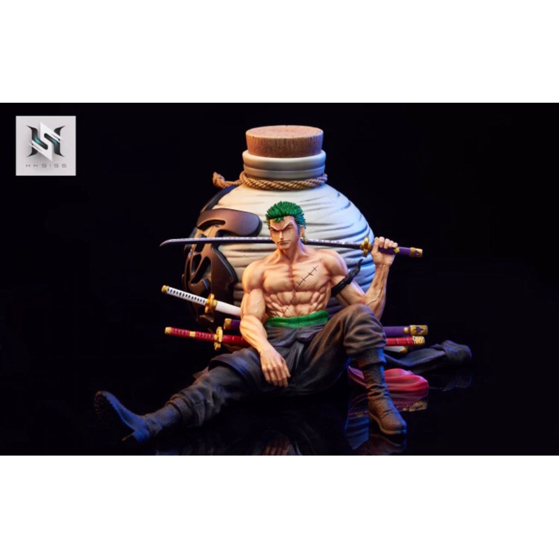 Jual One piece Zoro Sitting HS Studio Action Figure | Shopee Indonesia