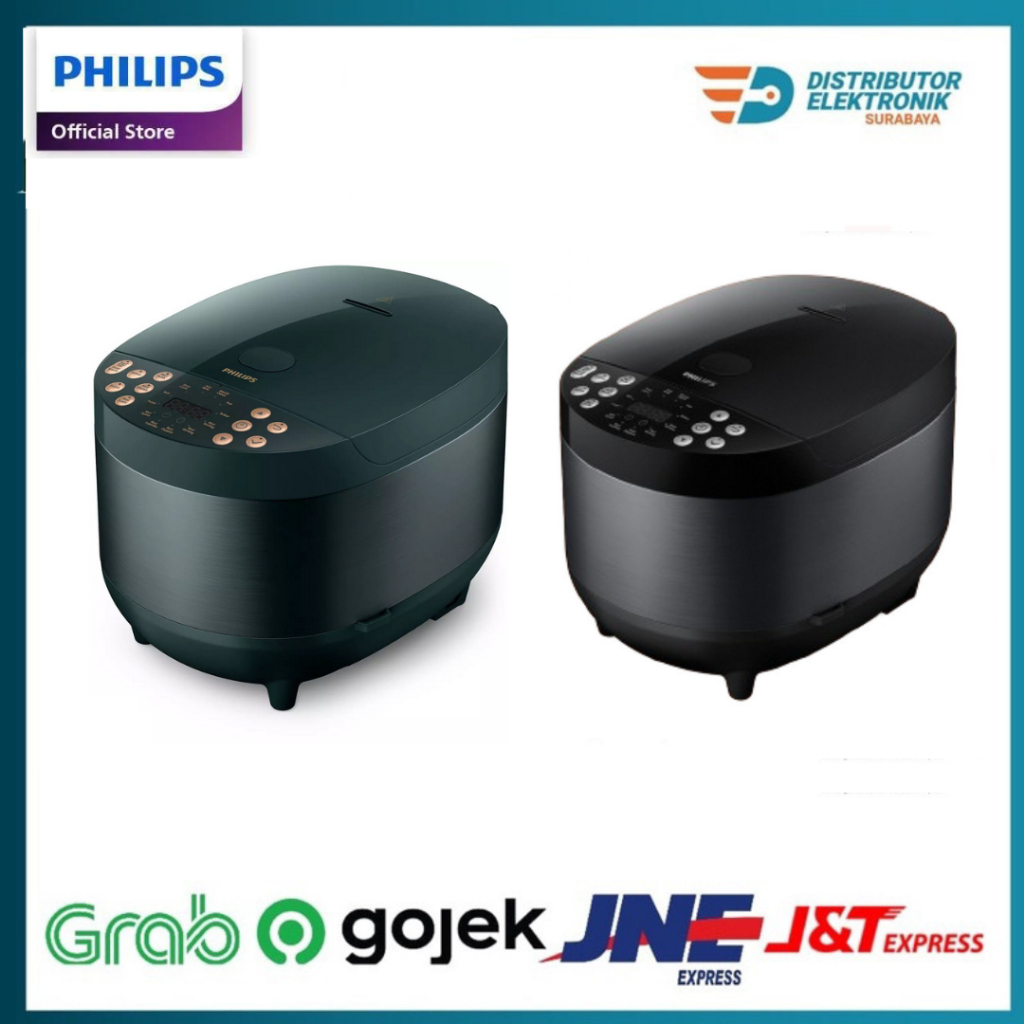 Jual Magic Com Philips HD4515/91 Dark Forest / BLACK / HITAM / DIGITAL ...