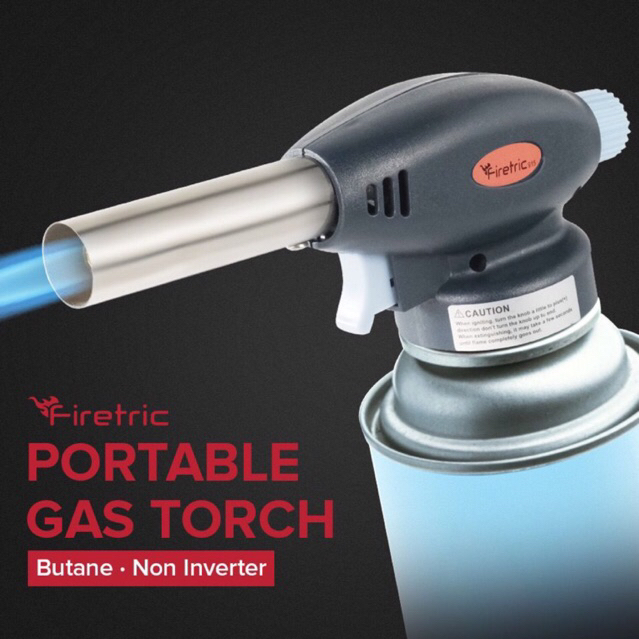 Jual Firetric Portable Gas Torch Butane Flame Gun 915 Barbeque Alat Masak Camping Outdoor ...