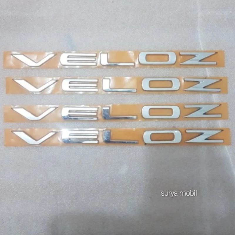 Jual Emblem trunklid belakang Toyota Veloz 2022 | Shopee Indonesia