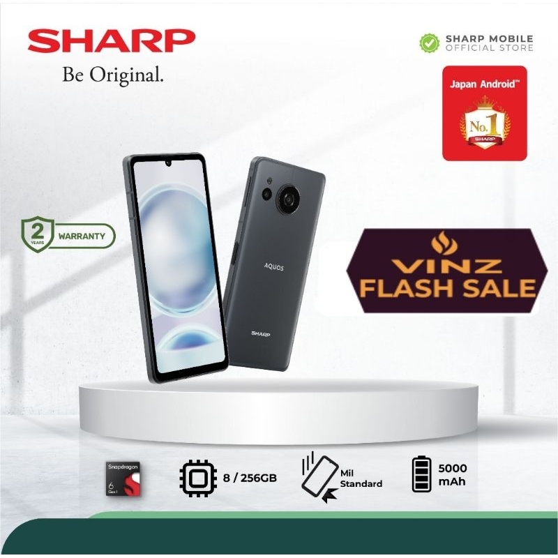 Jual Sharp Aquos Sense 8 8/256 Resmi Segel FREE CASE DAN TEMPER | Shopee Indonesia