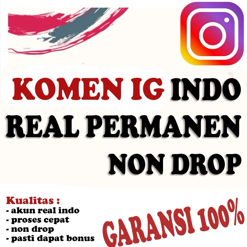 Jual Promo komen ig indo real permanen non drop comment instagram ...