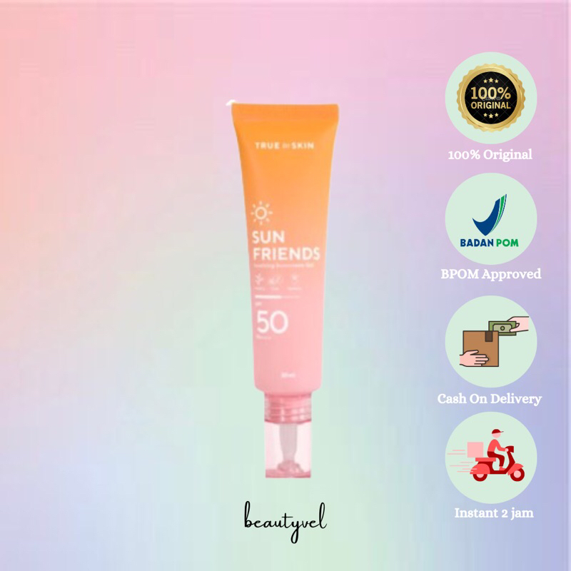 Jual True To Skin Sunfriends Sunscreen Gel SPF 50 PA++++ | Shopee Indonesia