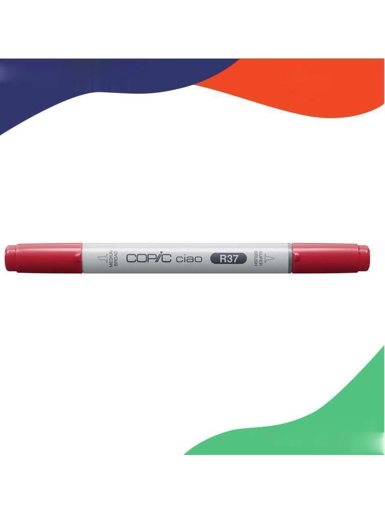 Jual Copic Ciao Sketch Grafis Spidol Marker CARMINE CCM/R37 Warna Merah ...